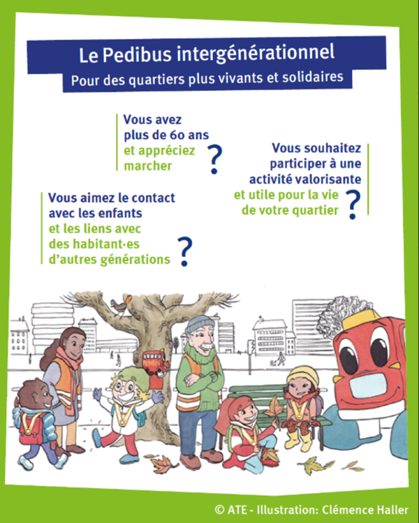 Lancement d’un projet de pédibus